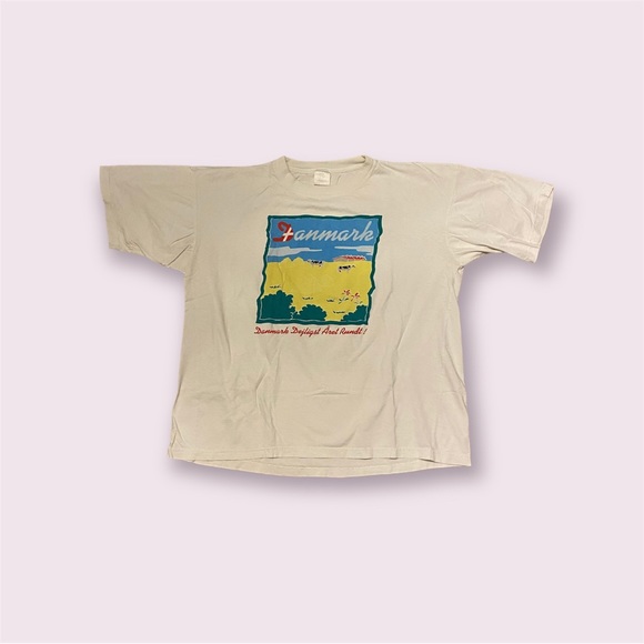 Shirts | Vintage Denmark Tee | Poshmark